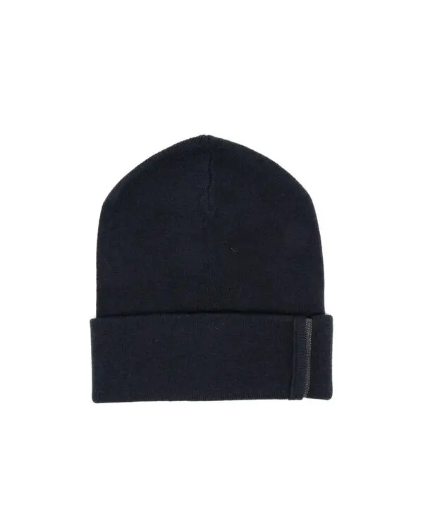 Brunello Cucinelli Cashmere Embellished Beanie - Blue