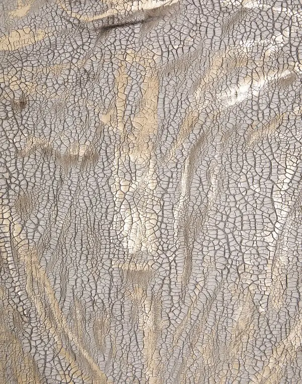 Rick Owens Two-tone Metallic Pencil Skirt