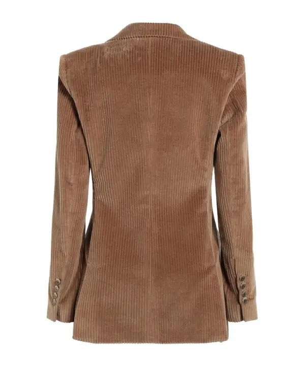 Dolce & Gabbana Single-breasted Corduroy Blazer