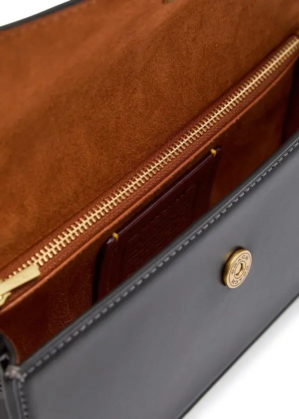 COACH Leather Top Handle Bag