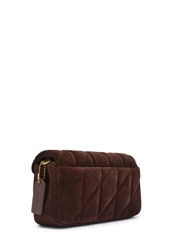 COACH Quilted Suede Cross-body Bag