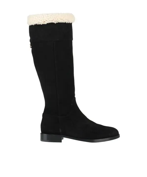 Dolce & Gabbana Two-tone Leather Platform Boots