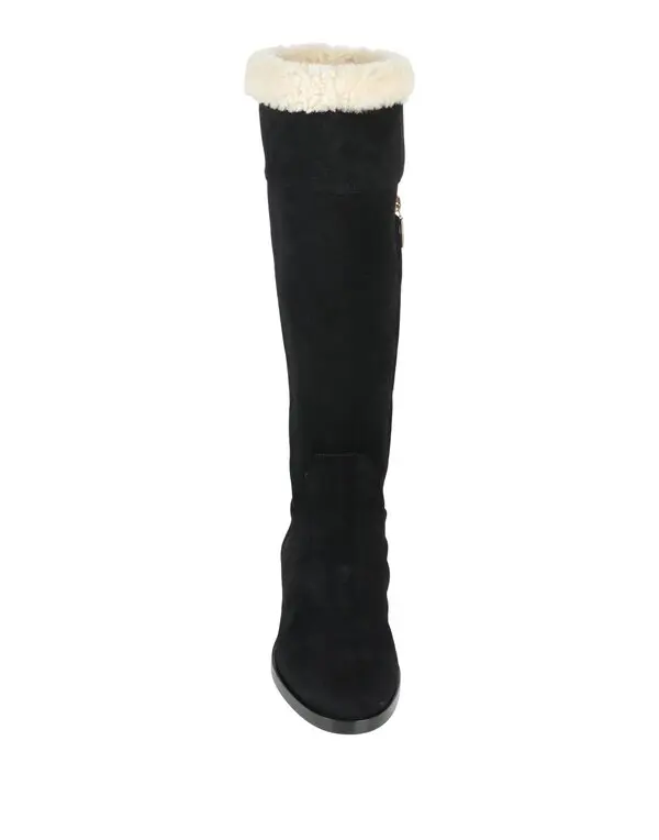 Dolce & Gabbana Two-tone Leather Platform Boots