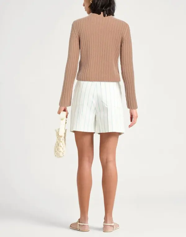 Max Mara Solid Color Long-sleeve Crew Neck Knit Sweater