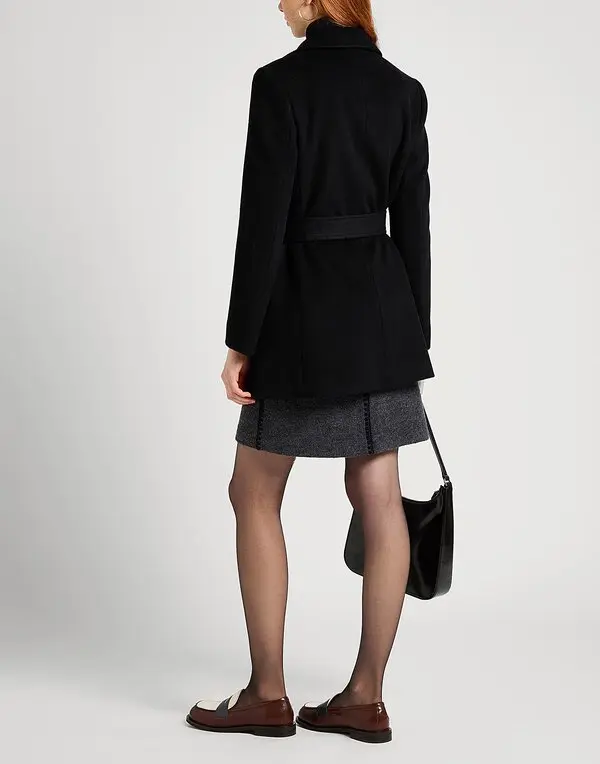 MAXCO. Max&co. Belted Long Sleeve Coat