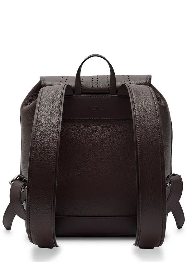 Valentino Garavani Antibes Perforated Leather Backpack
