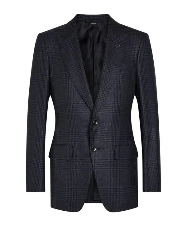 TOM FORD Houndstooth Wool Blazer