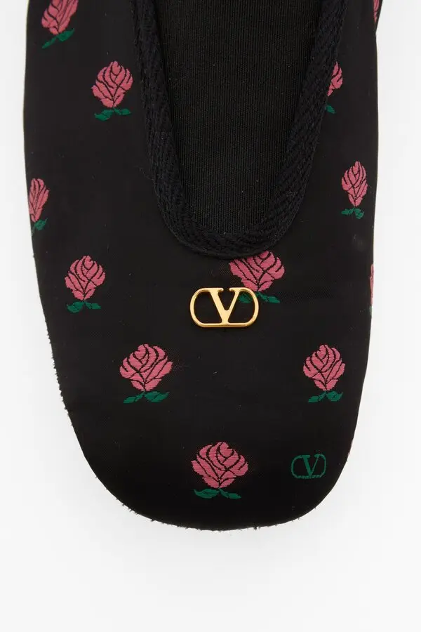 Valentino Garavani Graphic Ballerina Flats