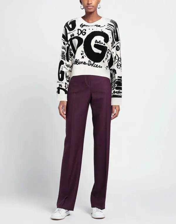 Dolce & Gabbana Two-tone Long Sleeve Sweater