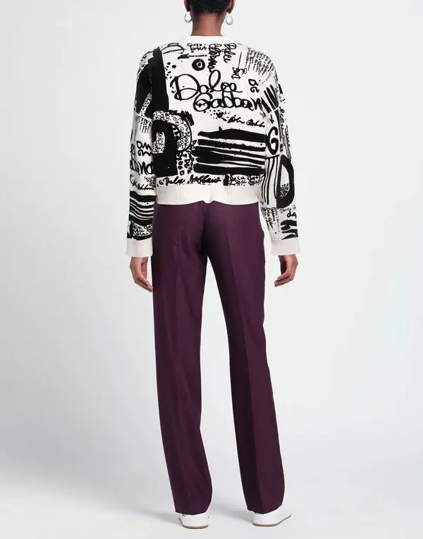 Dolce & Gabbana Two-tone Long Sleeve Sweater