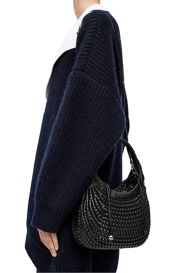 Loewe Diamond Hobo Bag In Calfskin