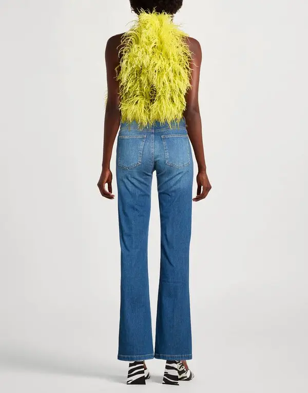 MAXCO. Max&co. Belted High-rise Flared Jeans