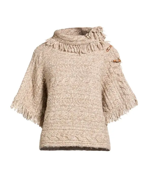 Isabel Marant Étoile Stylish Grey Cable Knit Sweater