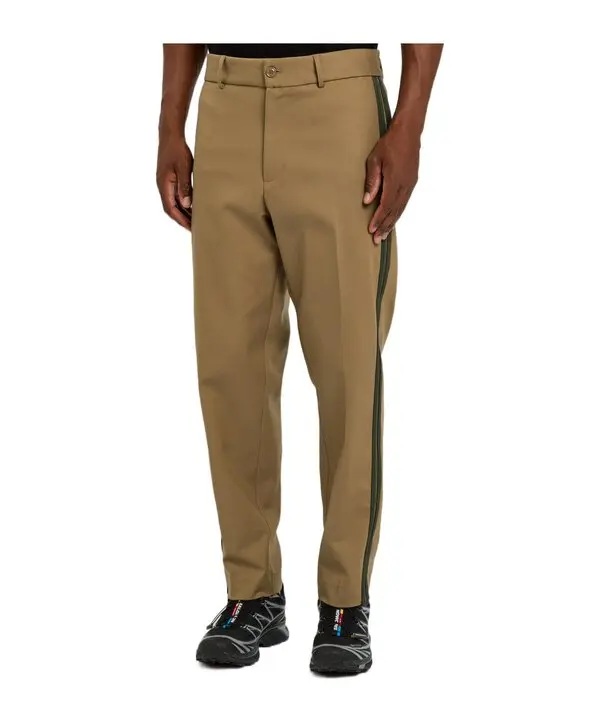 Moncler Logo-appliquéd Cotton-blend Chinos