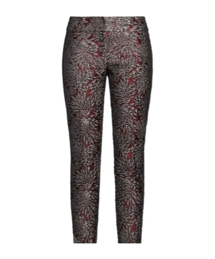Dolce & Gabbana Floral Brocade Pants - Black