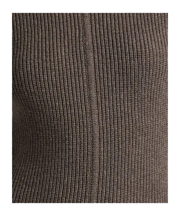 Rick Owens High-neck Knitted Jumpsuit