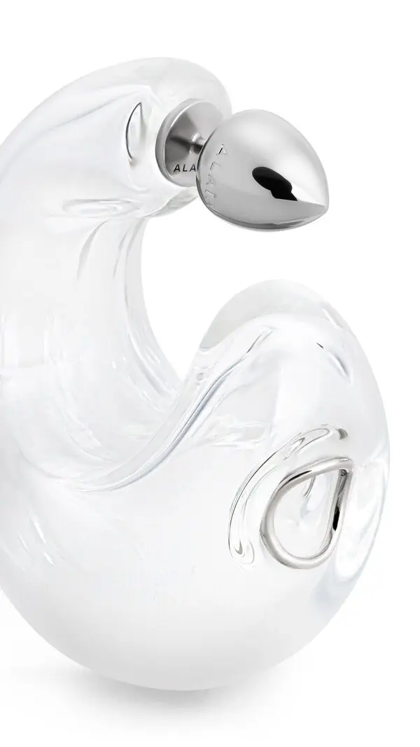 Alaïa Bubble Hoop Earrings - Transparent