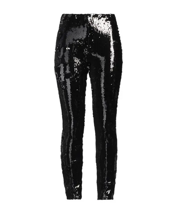 Isabel Marant Étoile Solid Color Sequined Slim-fit Pants