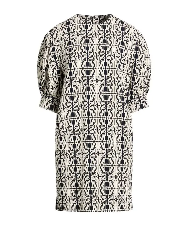 Max Mara Short Sleeve Printed Dress