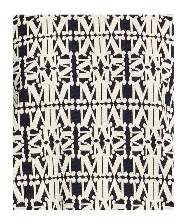 Max Mara Short Sleeve Printed Dress