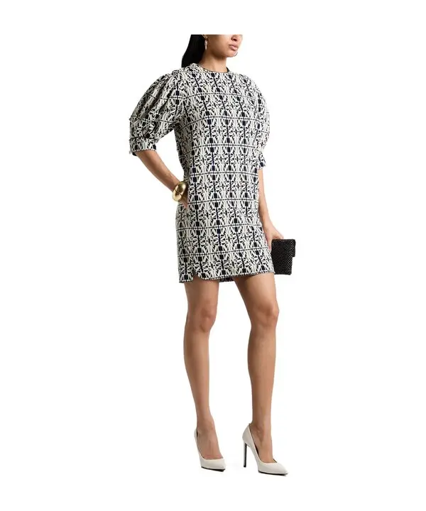 Max Mara Short Sleeve Printed Dress