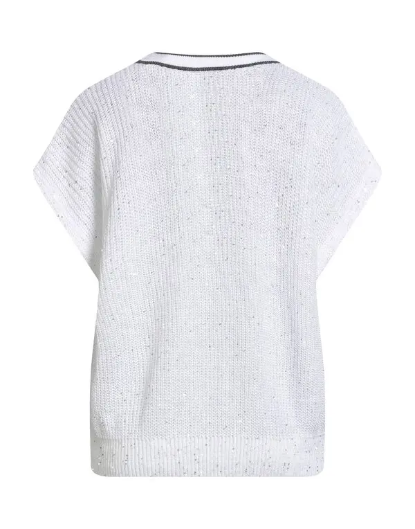 Brunello Cucinelli Solid Color Lightweight Knit Short Sleeve Top