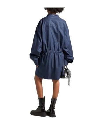 Balenciaga Solid Color Shirt Dress