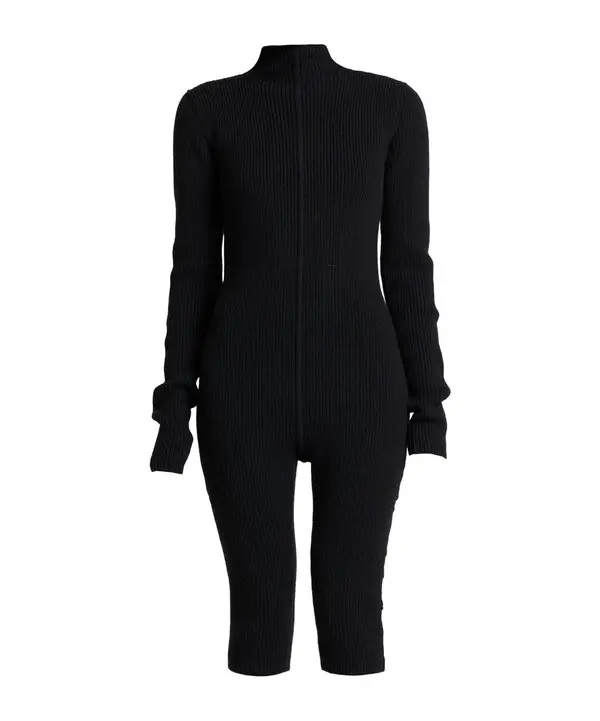 Rick Owens Plain Colour Jumpsuit