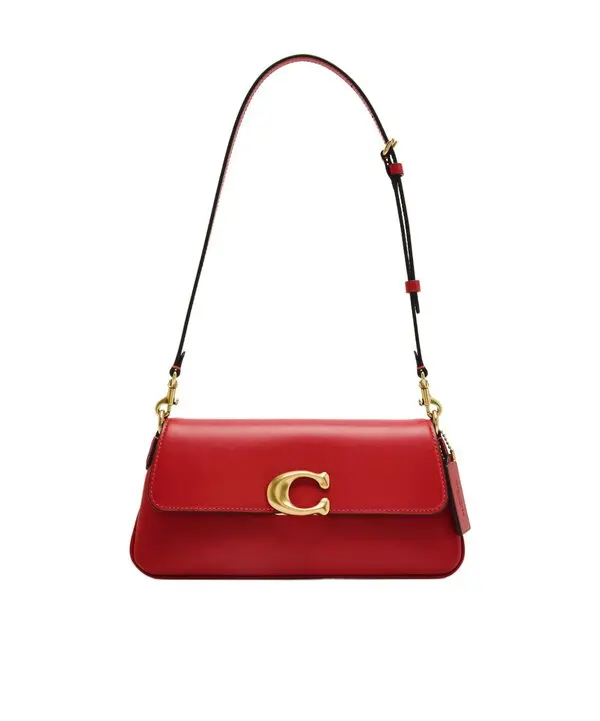 COACH Leather Shoulder Bag - Red