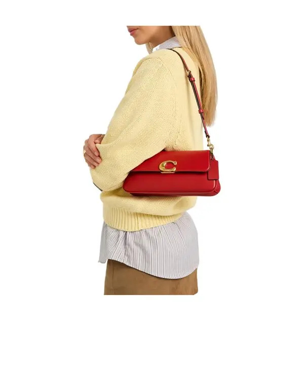 COACH Leather Shoulder Bag