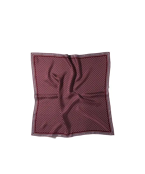 Miu Miu Printed Silk Scarf