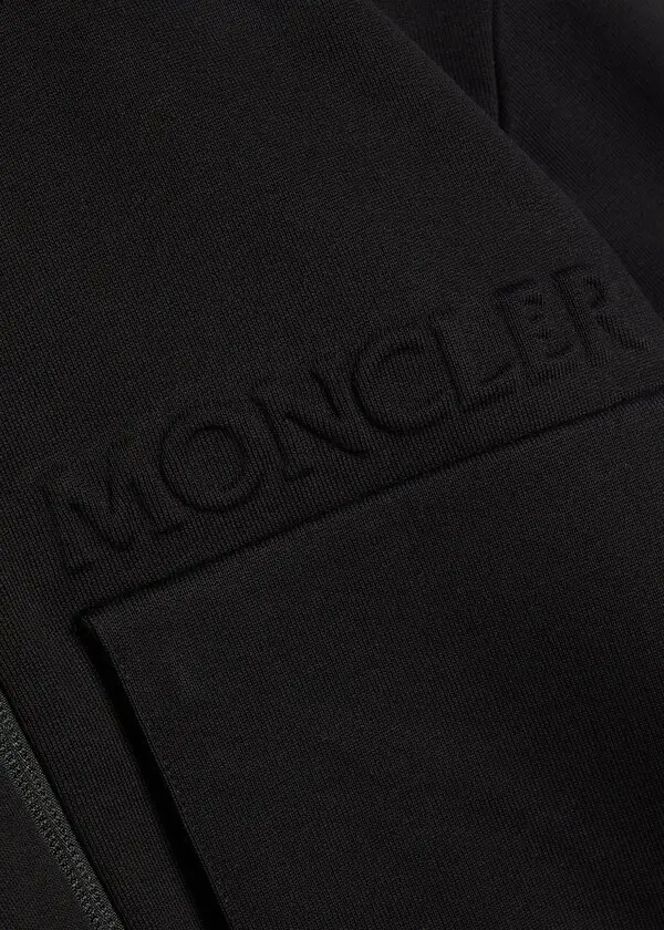 Moncler Solid-color Stand-up Collar Jacket