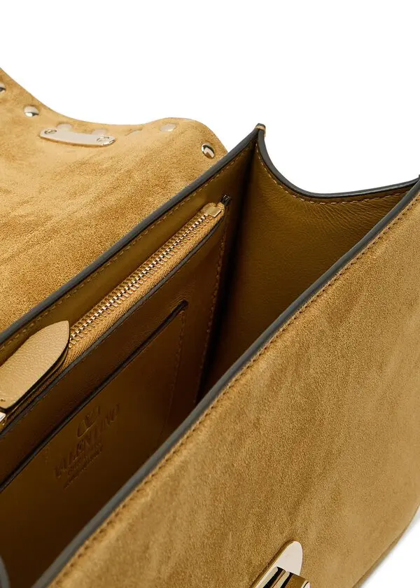 Valentino Garavani Small Suede Shoulder Bag