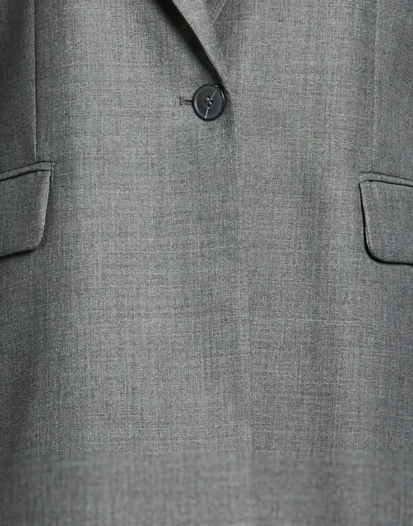 MAXCO. Single-breasted Blazer With Embellished Shoulders