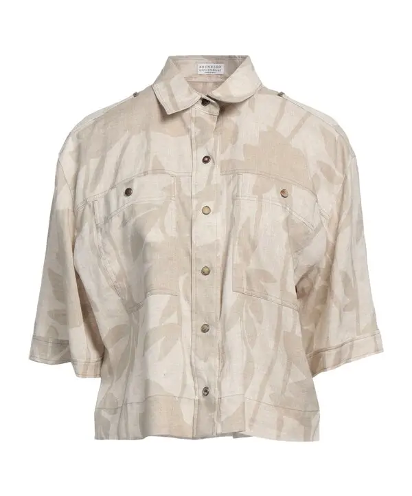 Brunello Cucinelli Floral Print Shirt