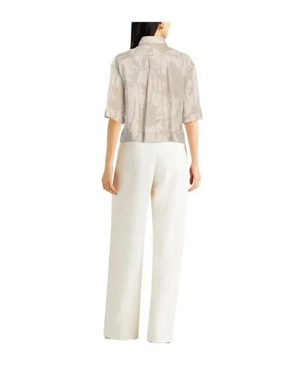 Brunello Cucinelli Floral Print Shirt