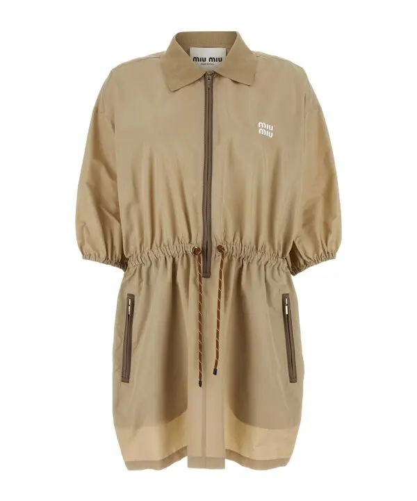 Miu Miu Technical Fabric Dress