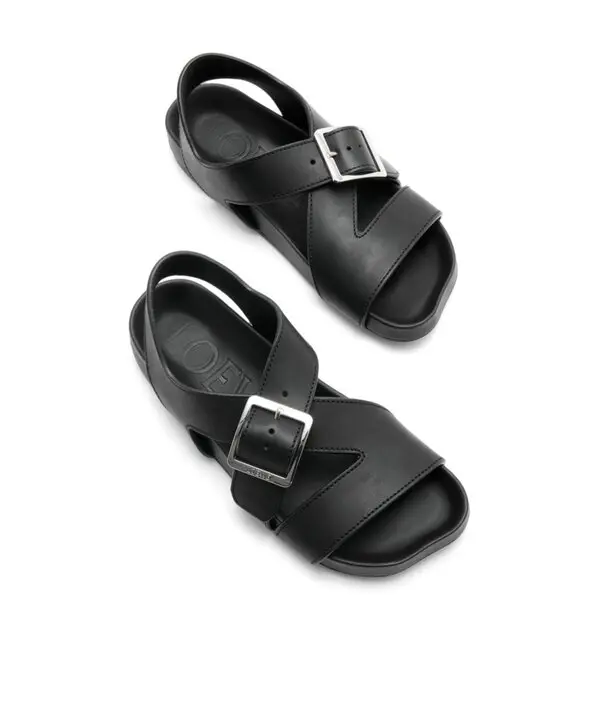 Loewe Buckle-strap Flat Sandals