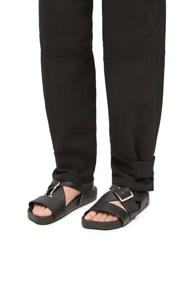 Loewe Buckle-strap Flat Sandals