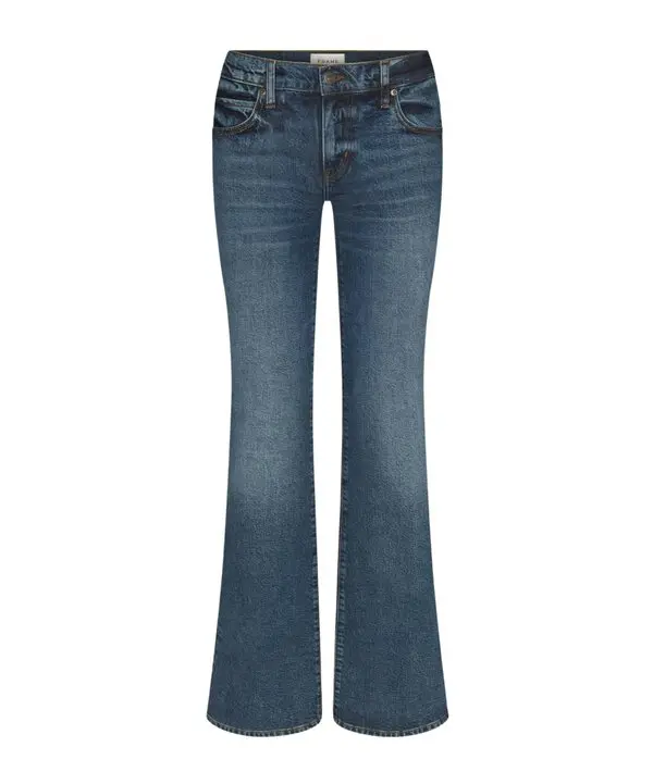 FRAME Low-rise Flared Jeans