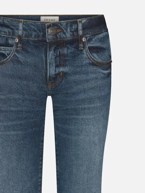 FRAME Low-rise Flared Jeans