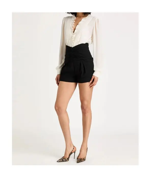 Saint Laurent Pleated Shorts
