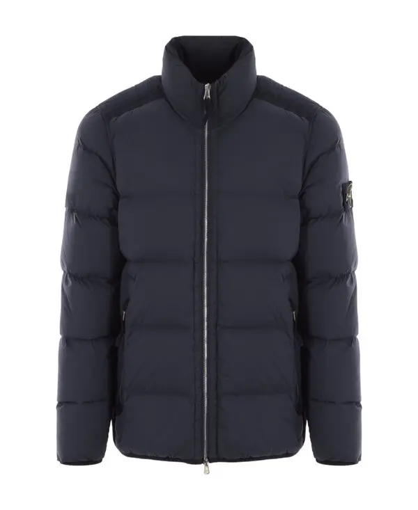 Stone Island Compass-patch Quilted Down Jacket