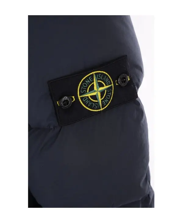 Stone Island Compass-patch Quilted Down Jacket