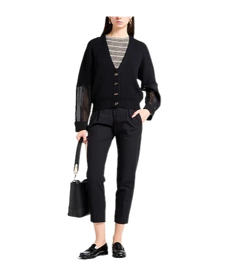 Brunello Cucinelli Solid Lightweight Knit Top