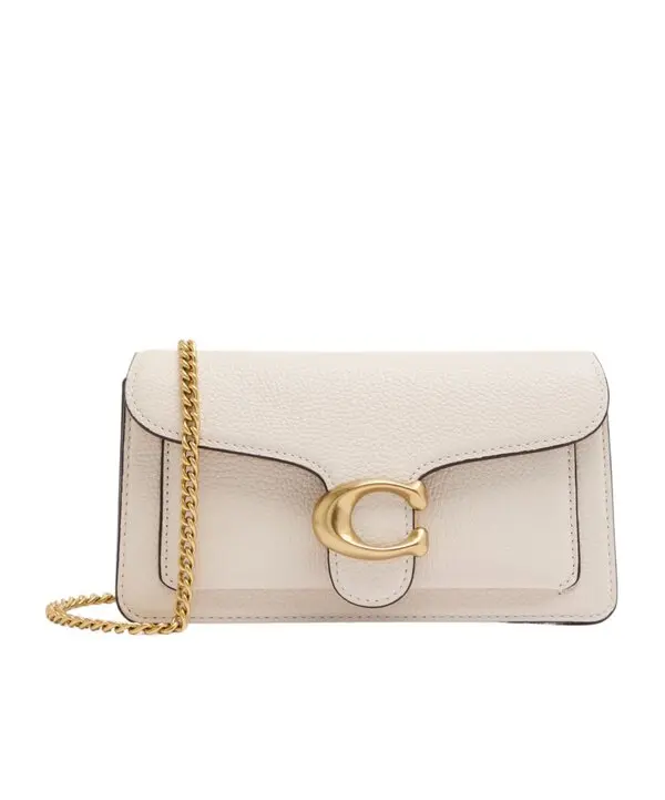 COACH Tabby 19 Grained Leather Cross-body Bag - Nude