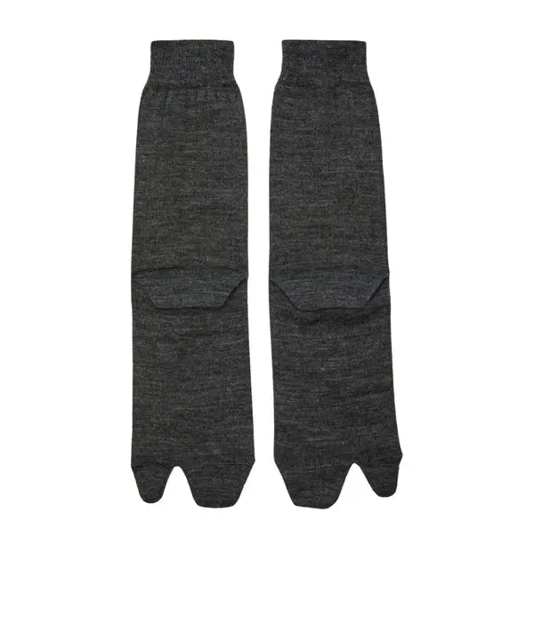 MAISON MARGIELA Ribbed-knit Wool-blend Socks