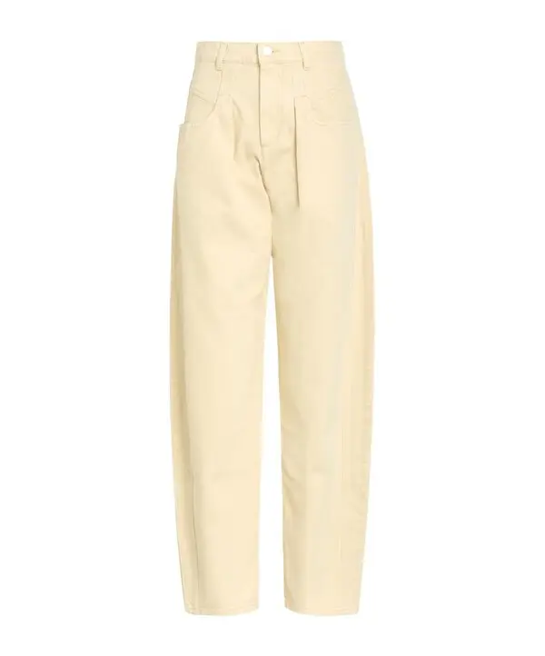 Isabel Marant Étoile Solid Color Barrel-leg Jeans