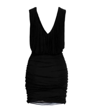 Saint Laurent Solid-color Sleeveless Dress