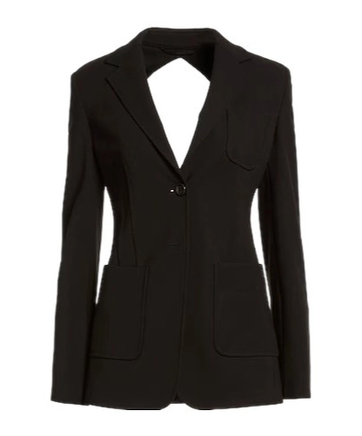 Max Mara Single-breasted Blazer With Cutout Detail